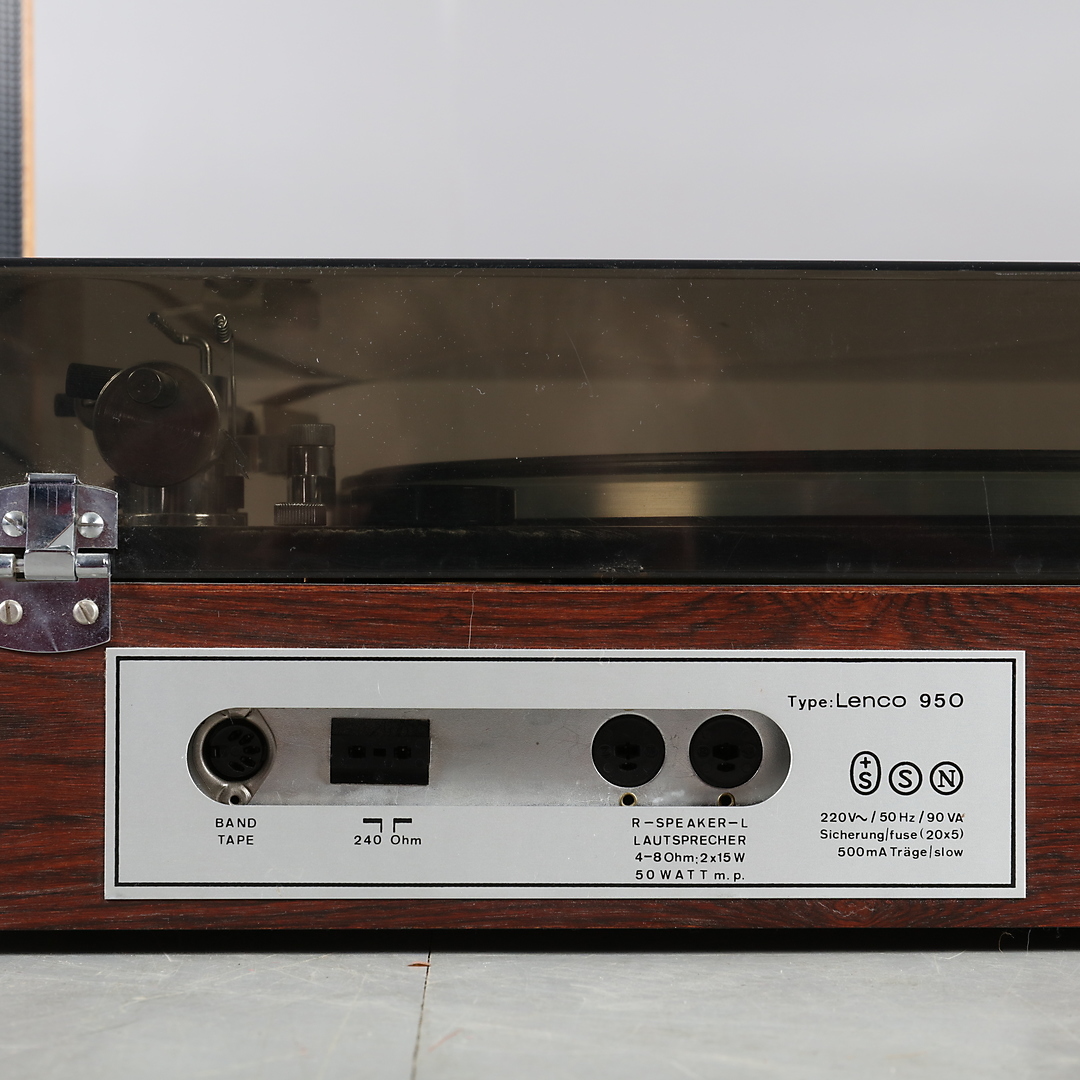 Images for 1013013. SOUND SYSTEM, LP player Lenco 950 and 2 speakers ...