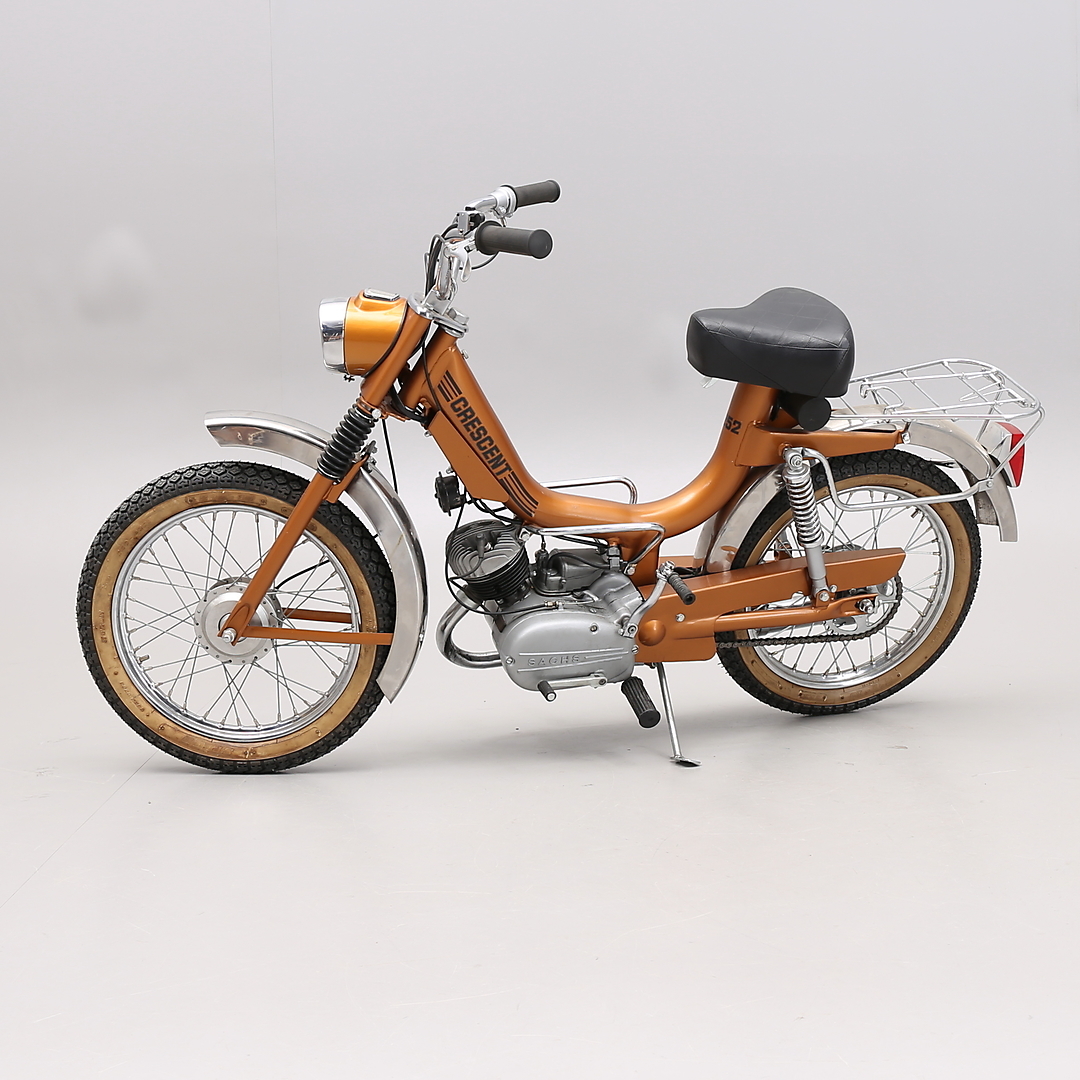 Bilder för 1055996. MOPED, Crescent Compact, 50cc, 1970-tal. - Auctionet