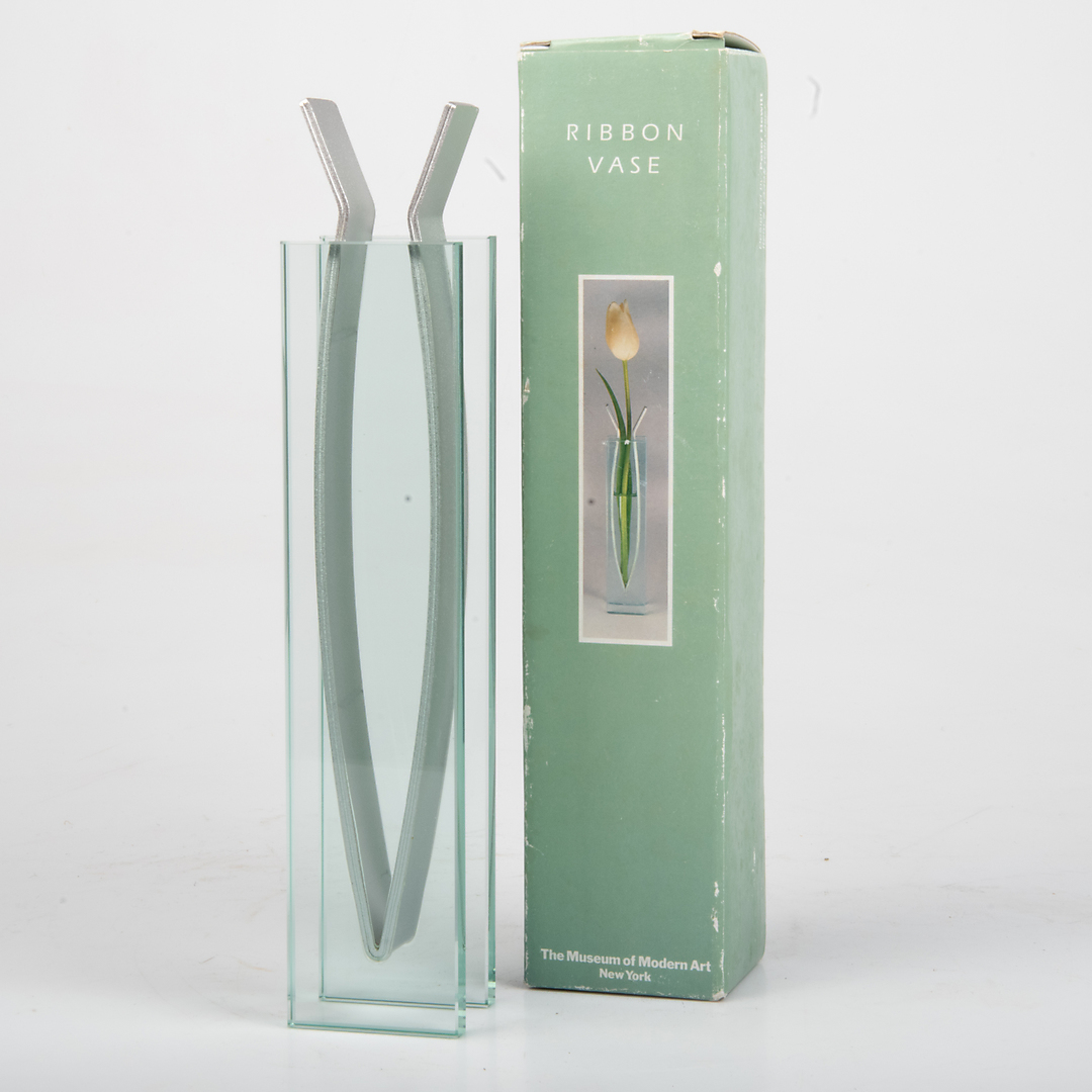 Images for 1059755. VASE, glass/metal, "Ribbon vase", design Peter ...