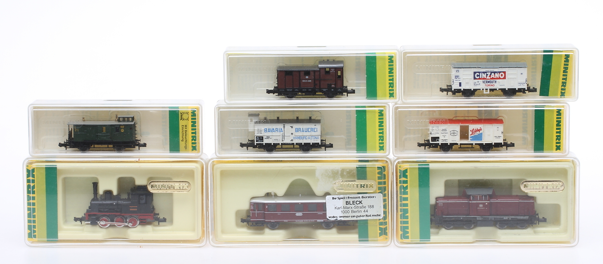 Images for 125699. MODEL TRAIN MINITRIX Steam locomotive T3, diesel ...