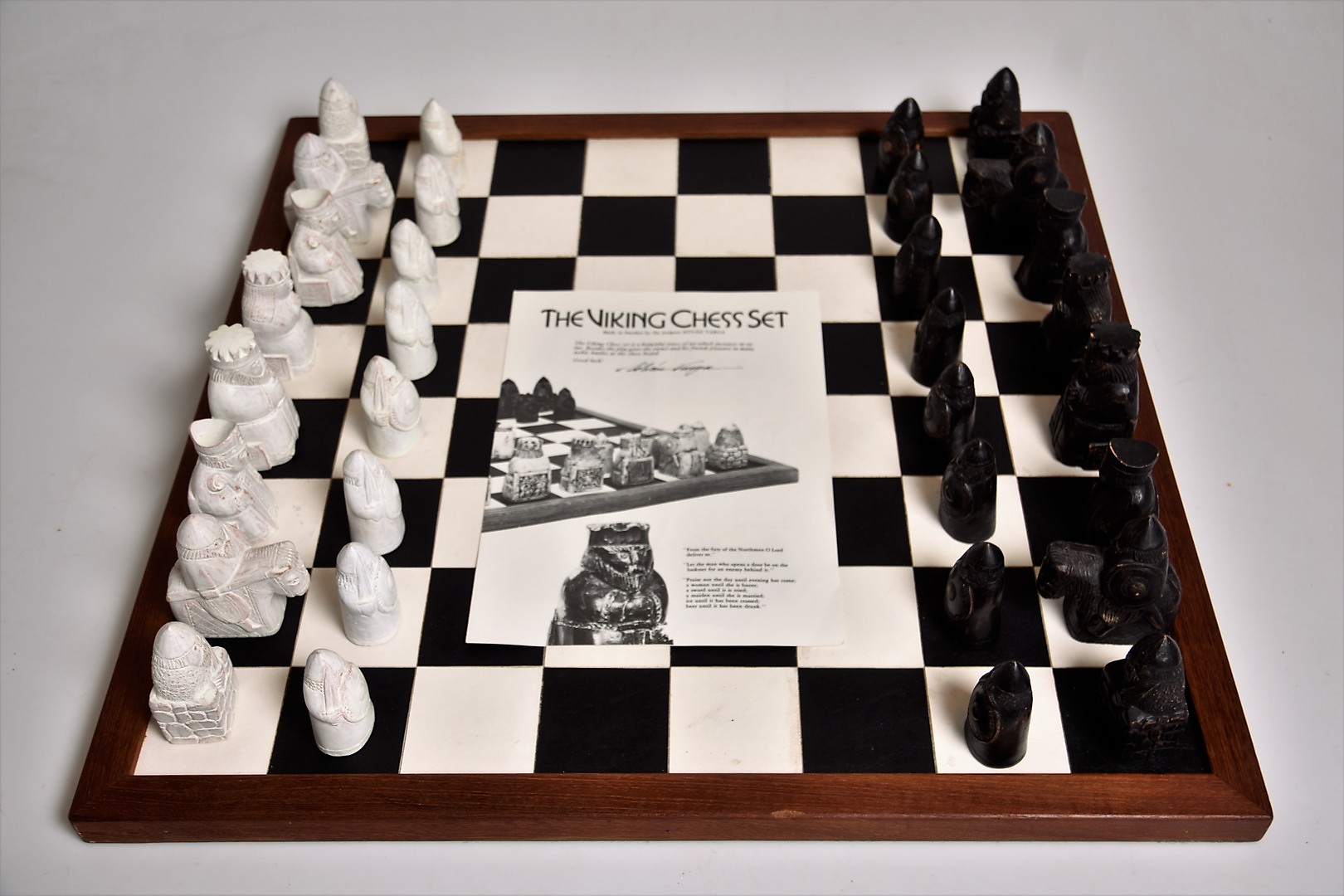 Images for 1257523. CHESS "The Viking Chess Set" Made in Sweden by ...