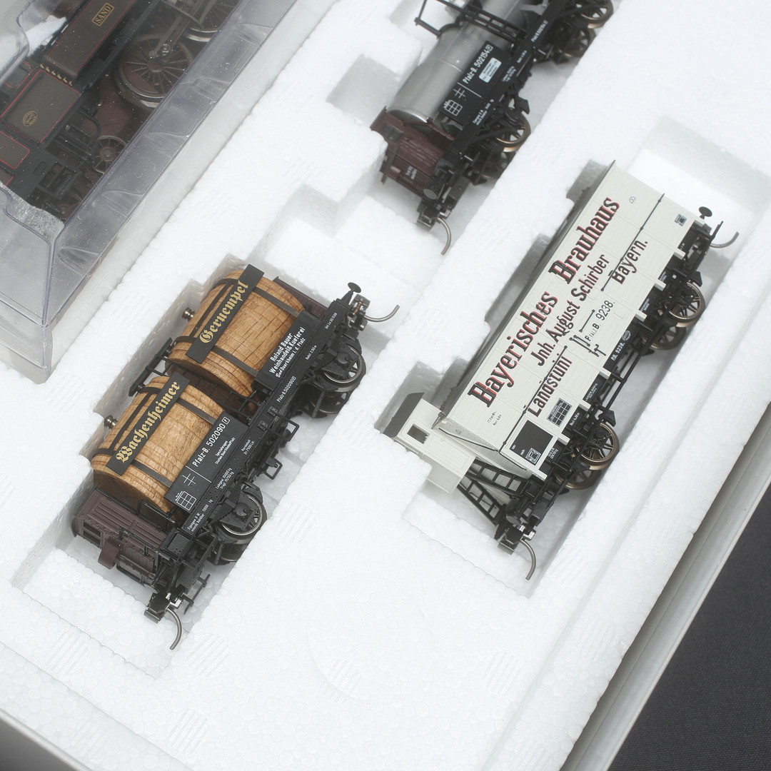 Images for 1301576. TRIX 21248 Pfalzbahn steam locomotive with freight ...