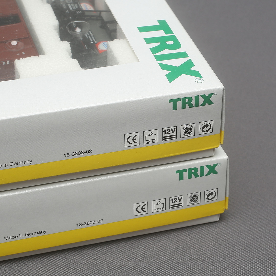 Images for 1304487. TRIX 23375 and 23376, 10 carts in original boxes ...