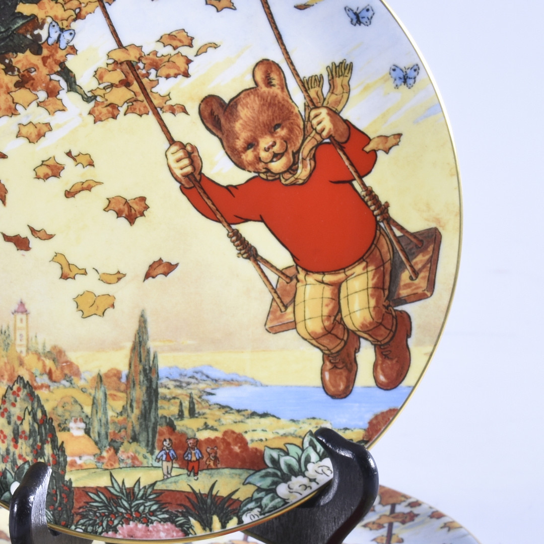 Images for 1309887. COLLECTOR'S PLATES, 2 pieces, porcelain, Rupert ...