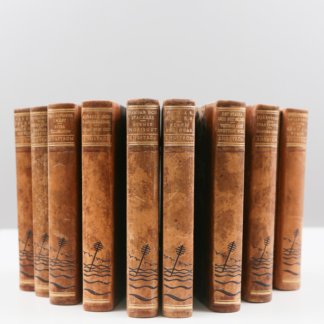 Bilder för 1338002. BÖCKER, Albert Engström, 10 band, 1950-tal. - Auctionet