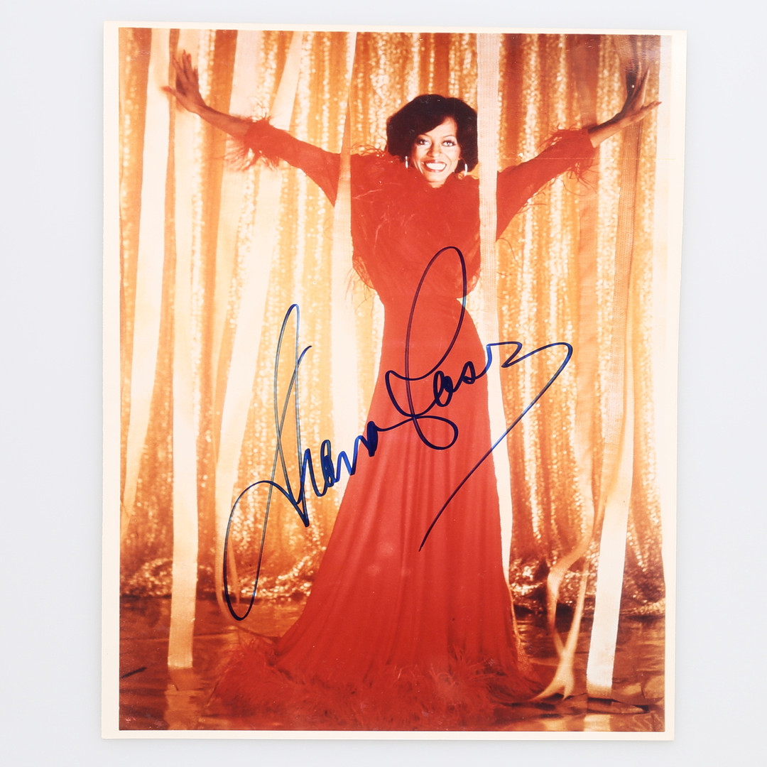 Images for 1338681. AUTOGRAPH. Signed photo of Diana Ross. - Auctionet