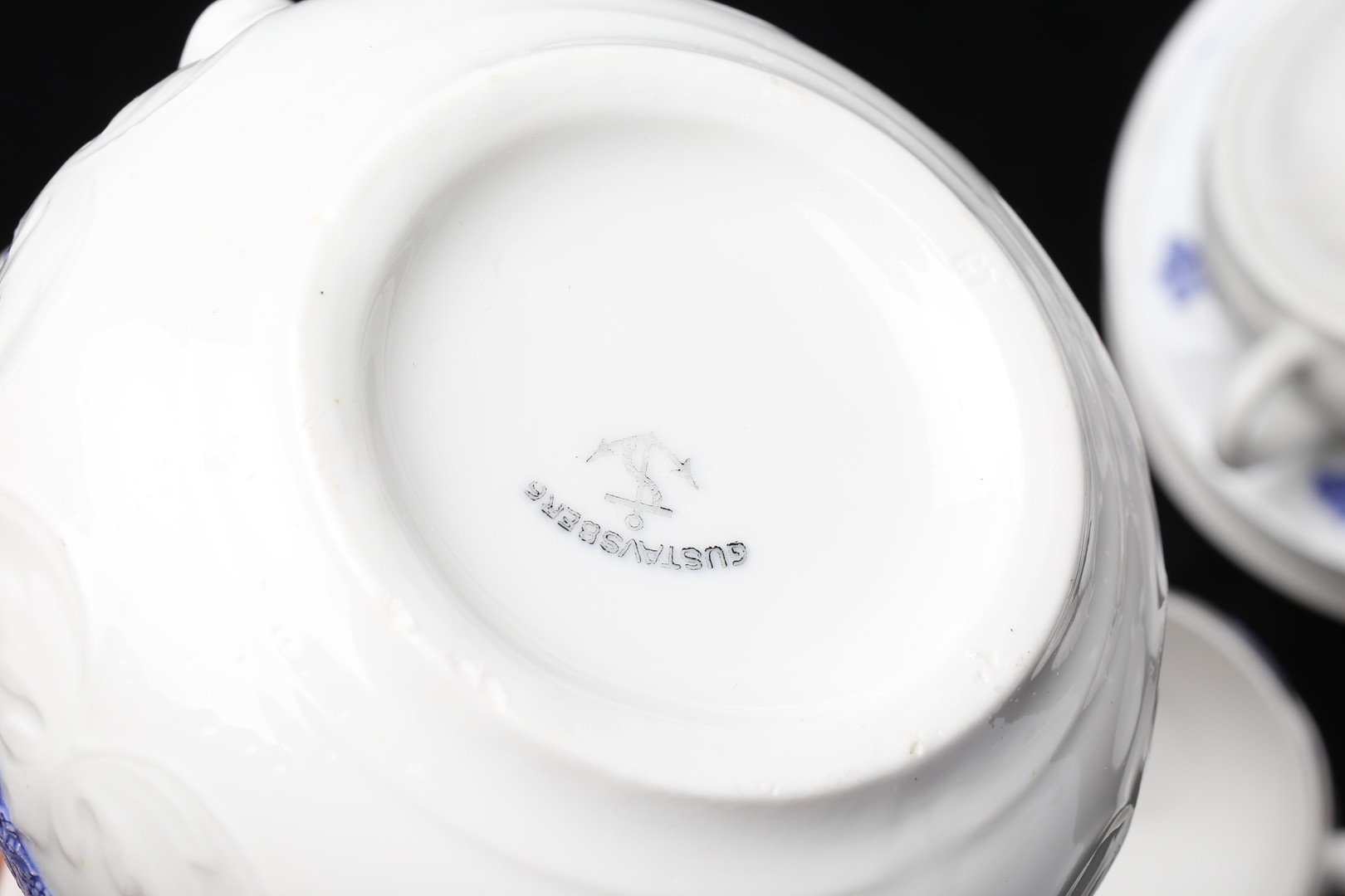 Images for 1355181. SERVICE PARTS. 25 parts. porcelain, "Blue flower ...