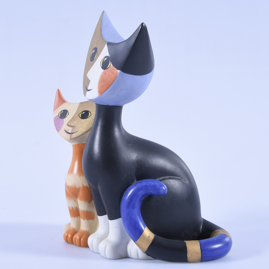 Images for 1448573. FIGURINE, cat, porcelain, Rosina Wachtmeister ...
