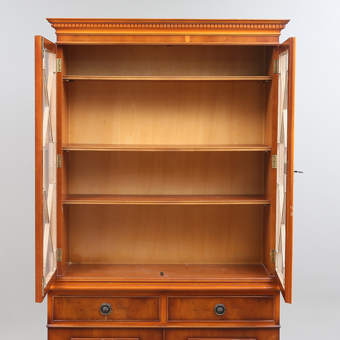 Images for 1487449. DISPLAY CABINET, yew, England, 1900s. - Auctionet