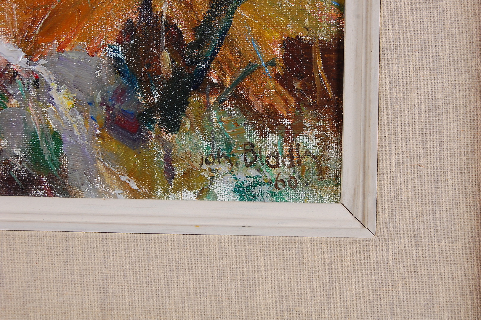 Images for 155198. JOHAN BLADH. 1893-1976, oil on canvas, signed, dated ...