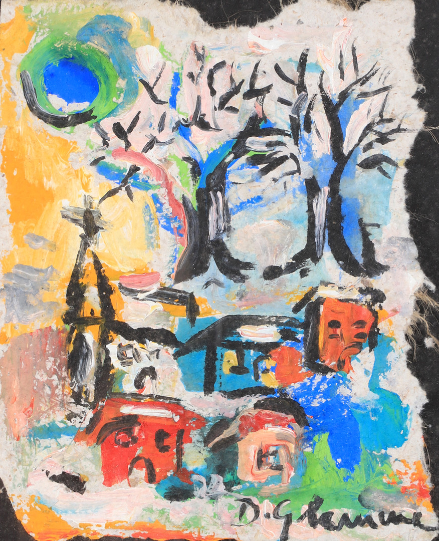 Images for 1799829. DAGMAR GLEMME. "Winter joy", mixed media, signed D ...