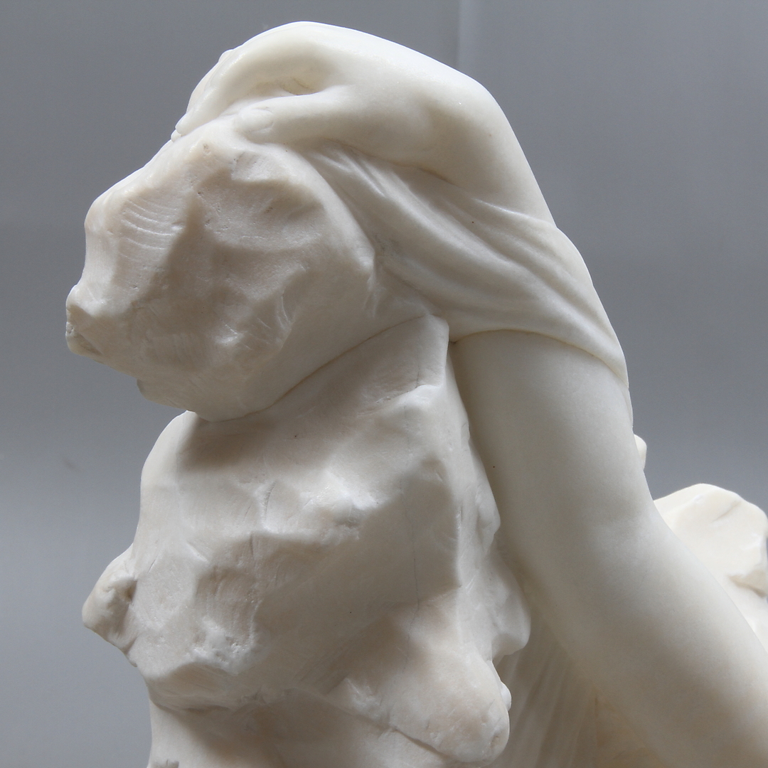 Images for 190729. GIUSEPPE GAMBOGI. Sculpture, alabaster, signed ...