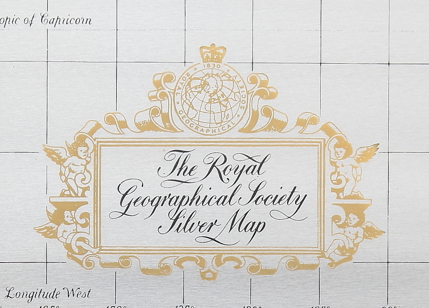 Images for 192012. MAP. Silver, "The Royal geographical society silver ...