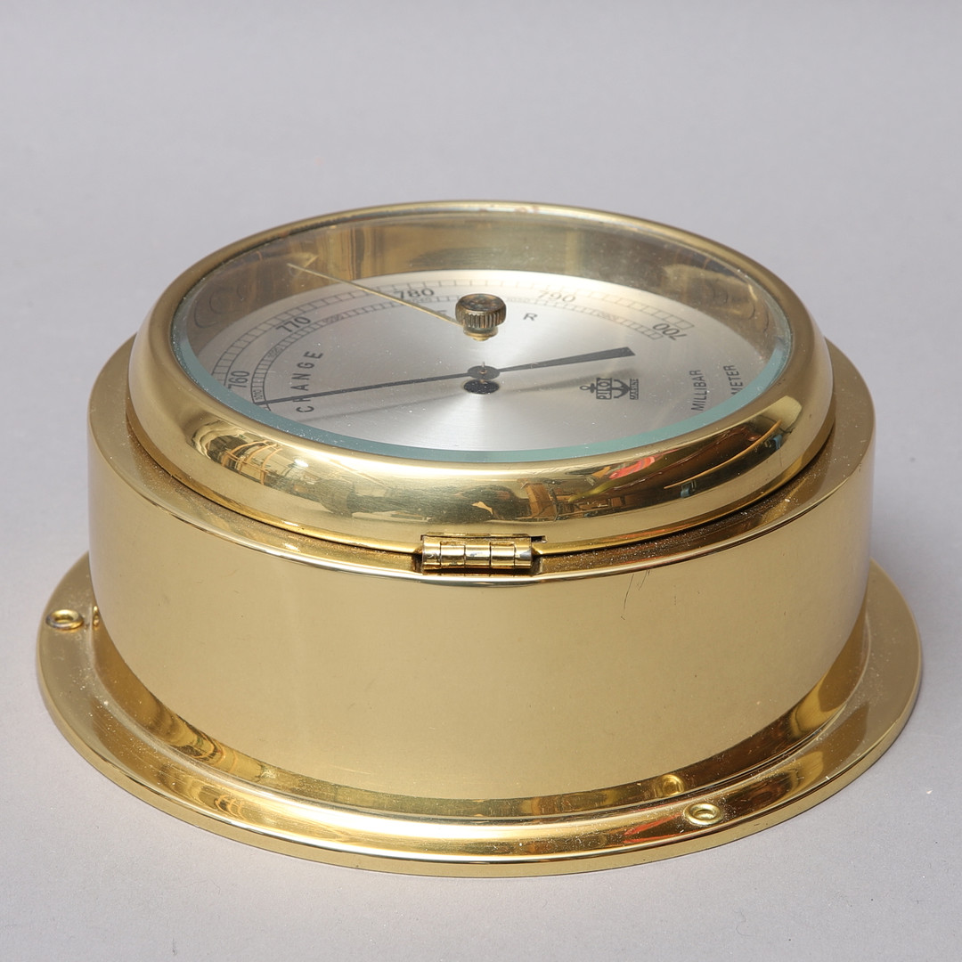 Images for 1952290. BAROMETER, brass, Pilot Marine, Germany. - Auctionet