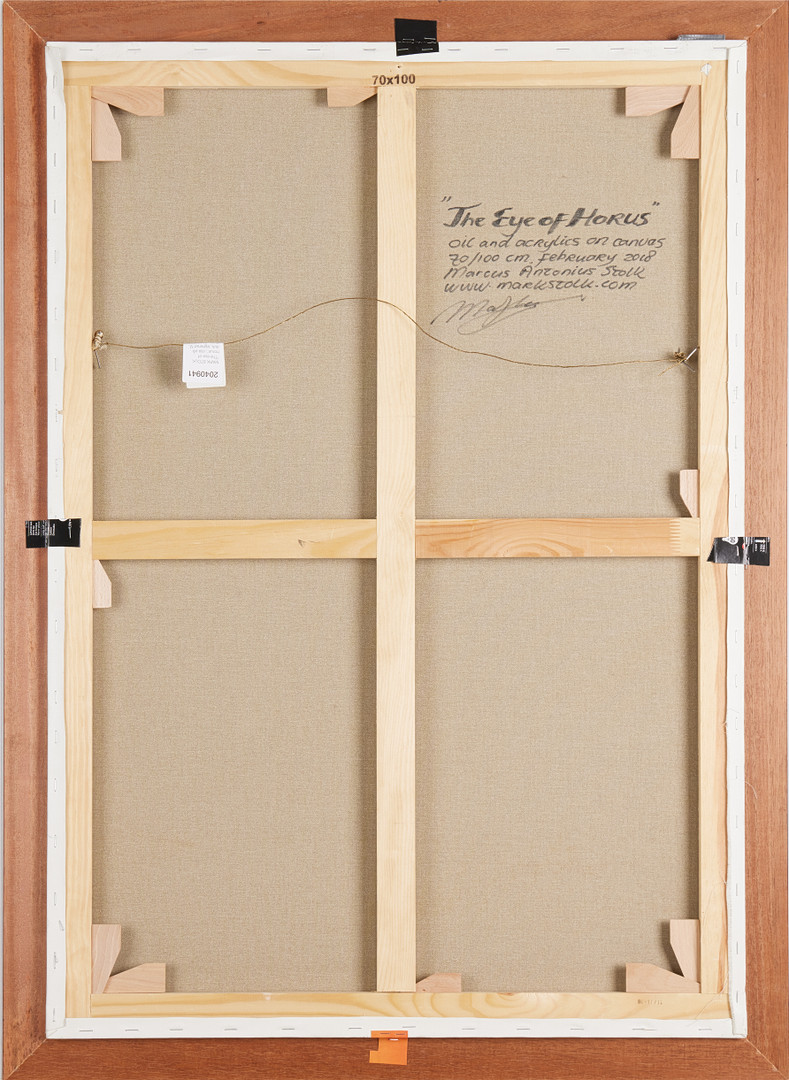 Images for 2040941. MARK STOLK. "The eye of horus", oil on canvas ...