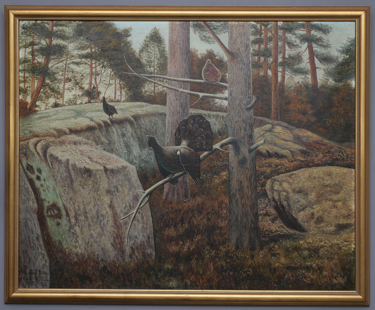 Images for 2054644. CARL OLSON. oil on canvas, free copy after Bruno ...