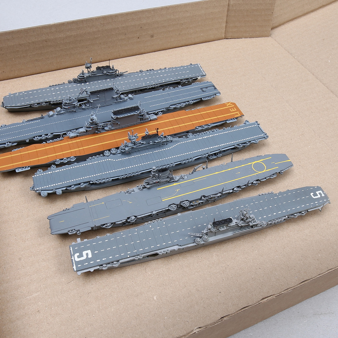 Images for 2070133. NAVIS NEPTUN, 6 model ships, metal, aircraft ...