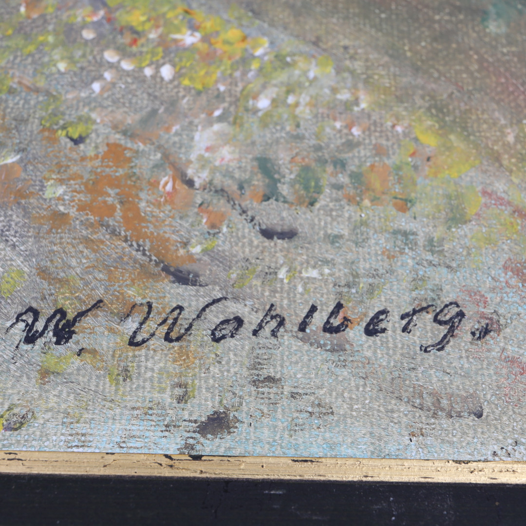 Images for 2076815. OIDENTIFIERAD KONSTNÄR. oil on canvas, signed W ...