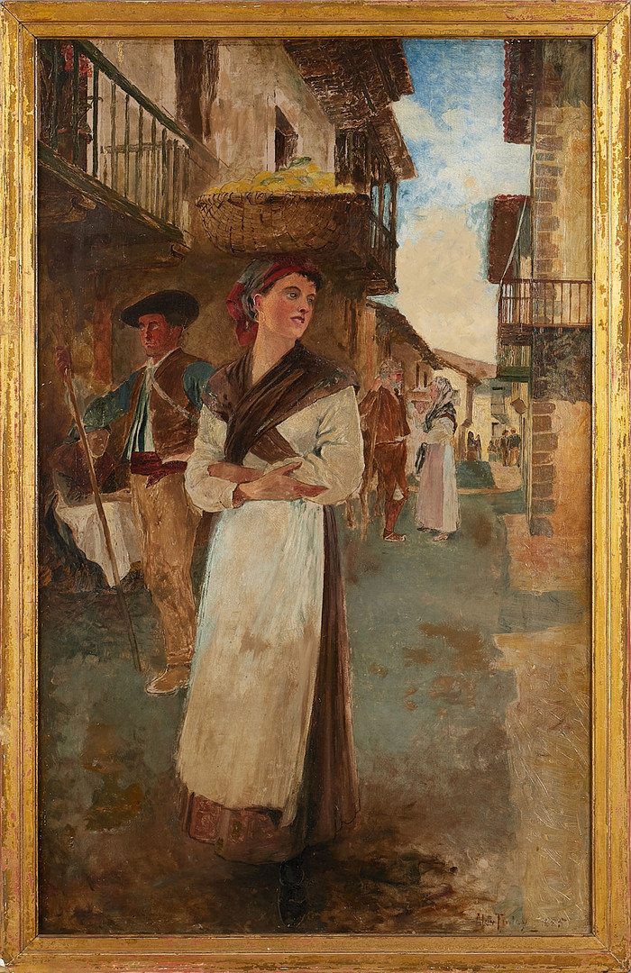 Images for 2093241. ALEXANDER FINLAY (19th century). Street scene with ...