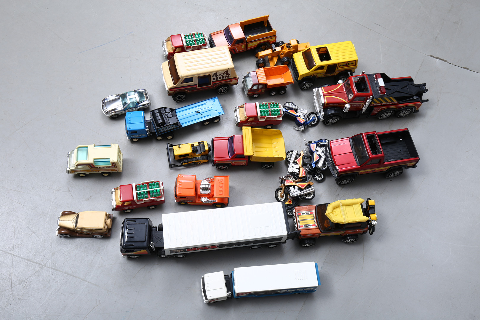 Images for 2159269. BUDDY L, about 21 cars and 6 motorcycles, metal and ...