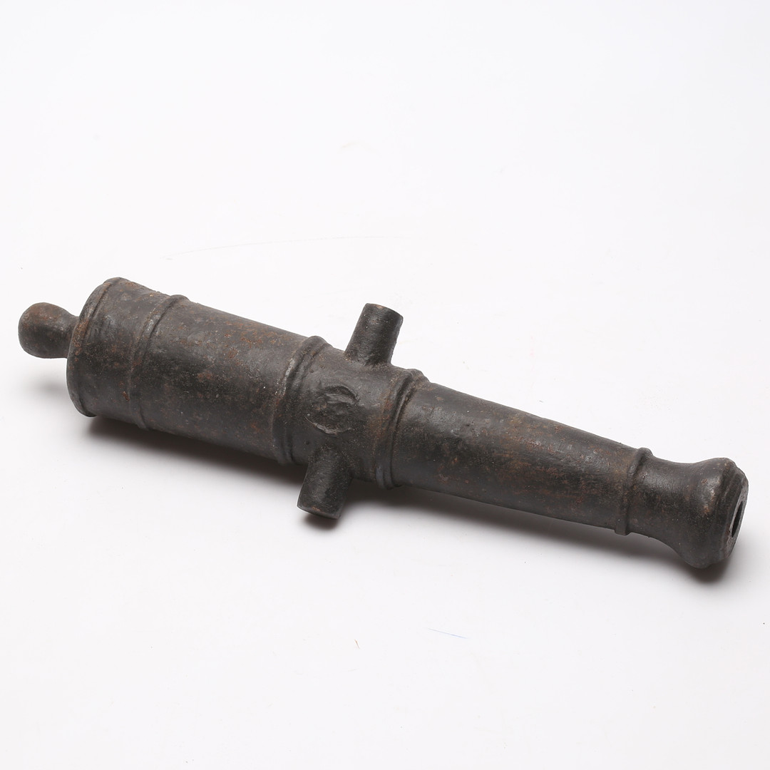 Images for 2172019. TABLE CANNON/CANNON TUBE, cast iron, indistinct ...