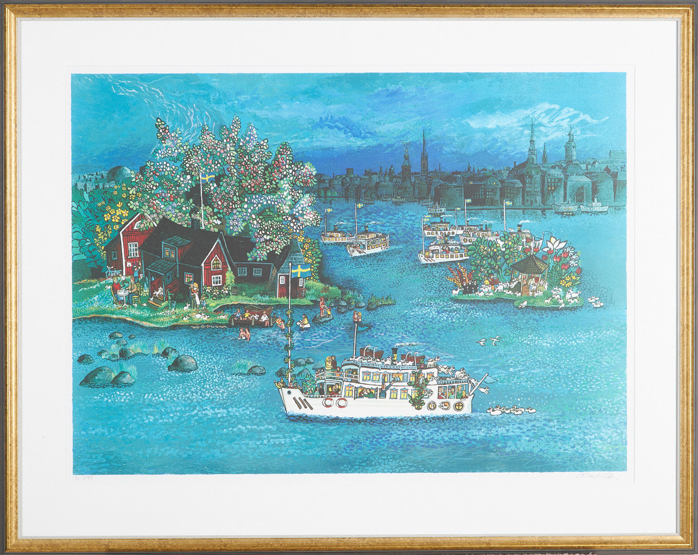 Images for 2183873. BENGT ELDE. Stockholm motif, signed and numbered ...