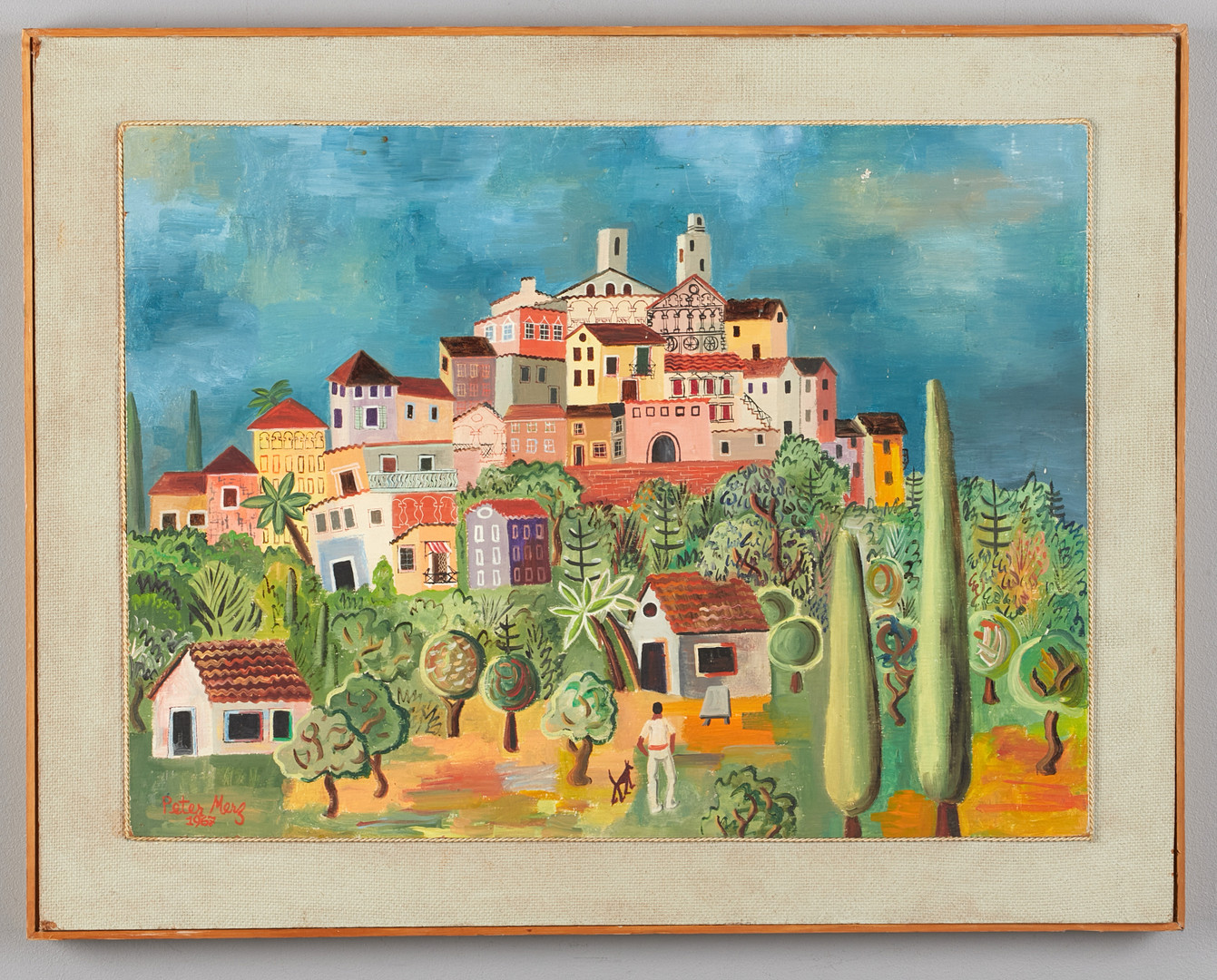 Images for 2193018. Peter Merz, Southern landscape, signed and dated ...