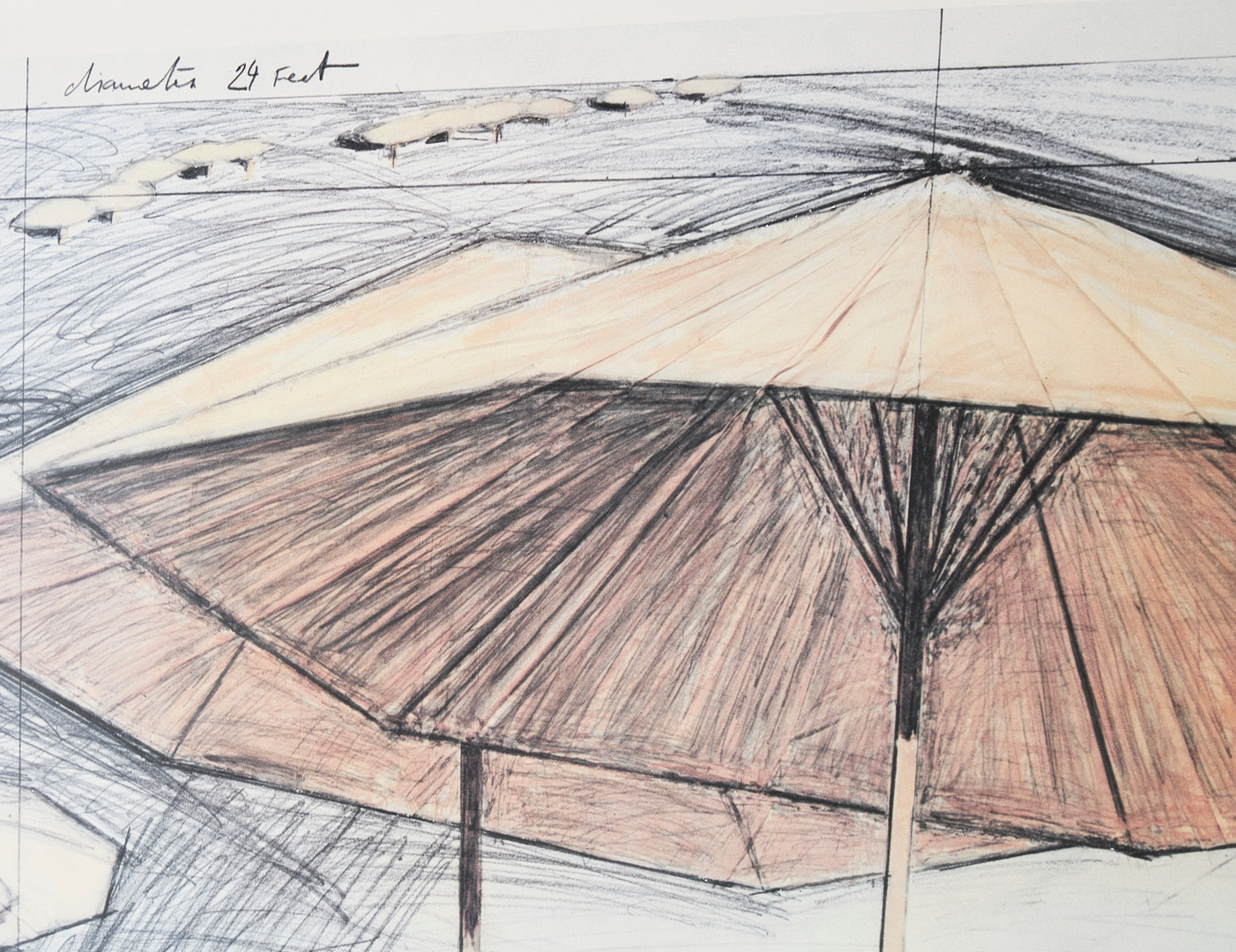 Images for 2204725. CHRISTO & JEANNE-CLAUDE. "The umbrellas" project ...