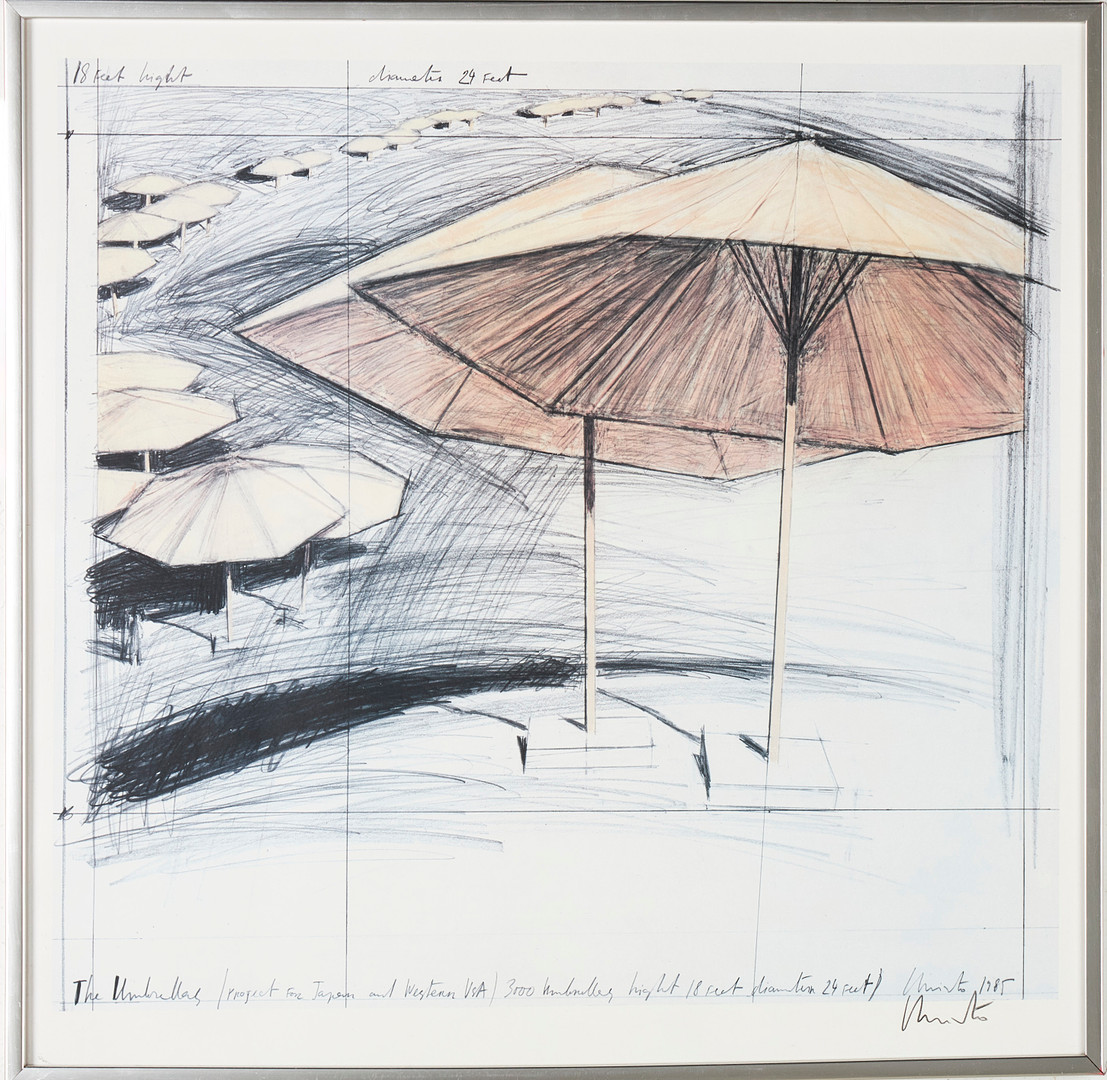 Images for 2204725. CHRISTO & JEANNE-CLAUDE. "The umbrellas" project ...