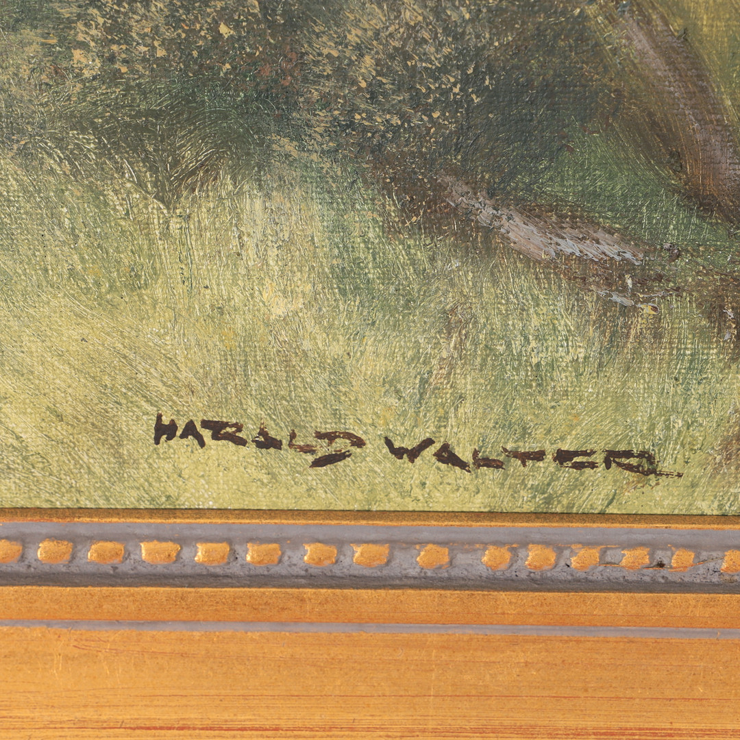 Images for 2210844. HARALD WALTER. Landscape with waterfall, oil on ...