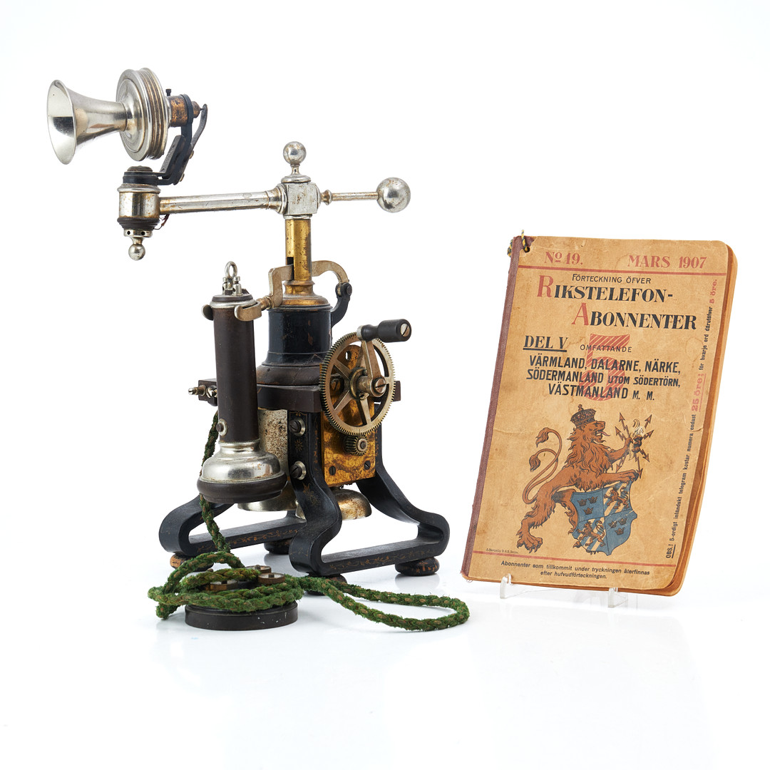 Images for 2242401. TABLE PHONE, LM Ericsson, Dachshund, 1884 model ...