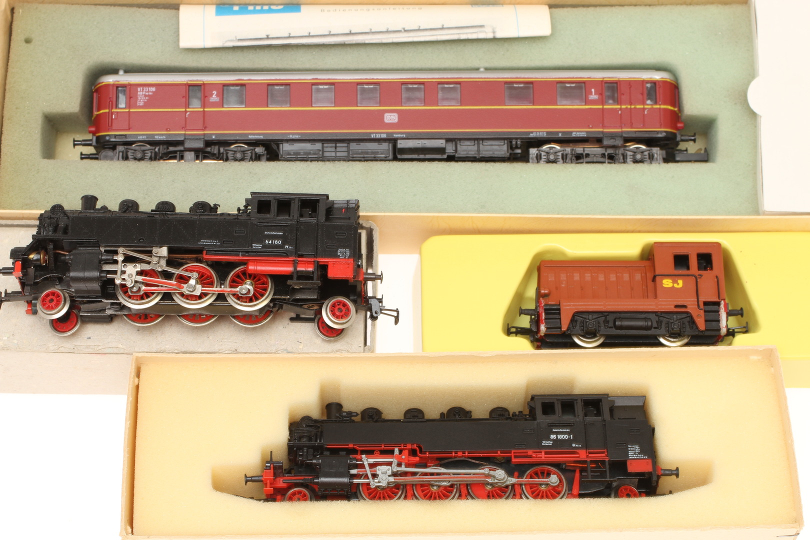 Images for 22430. PIKO 4 locomotives in original boxes, BR 86, BR 64 ...