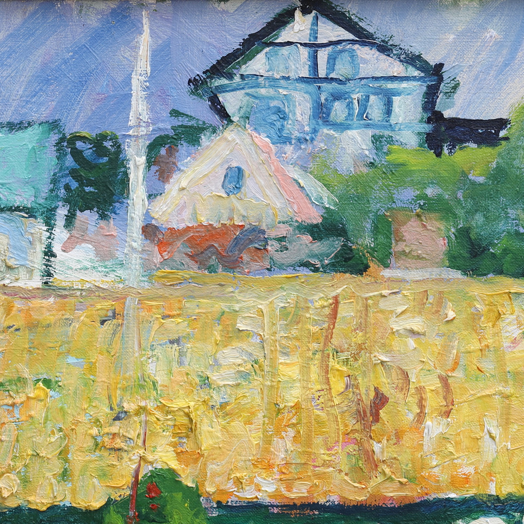 Images for 2251851. INGE BLOMQVIST, "House in Mölle Harbour", signed ...