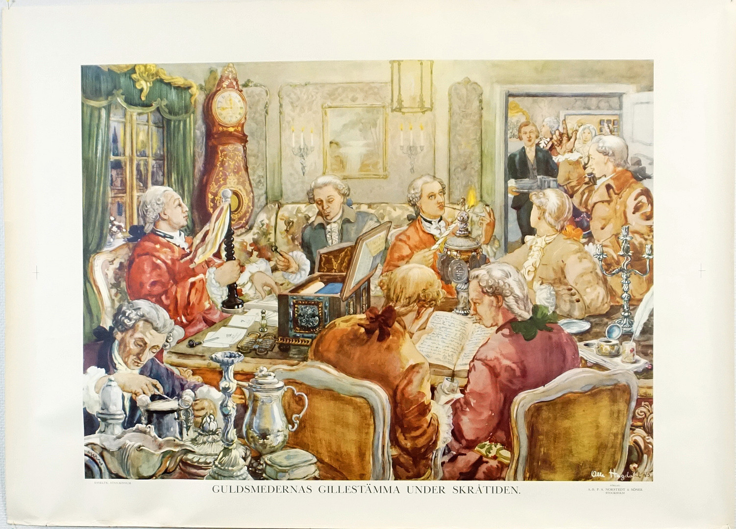 Bilder zu 2282464. PLÄNE 16, AQUARELL signiert Stig Claes und ...