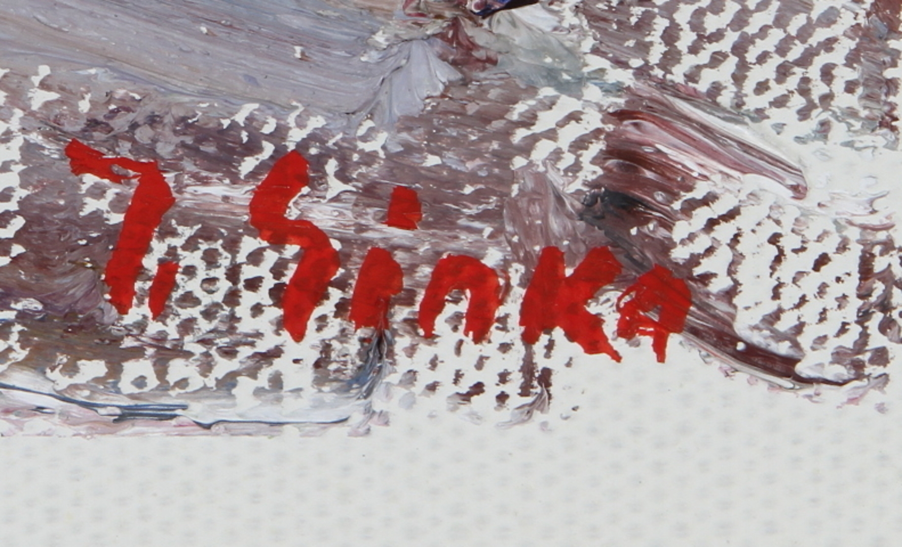 Images for 229633. IMANTS SINKA. tree, oil on canvas, signed. - Auctionet