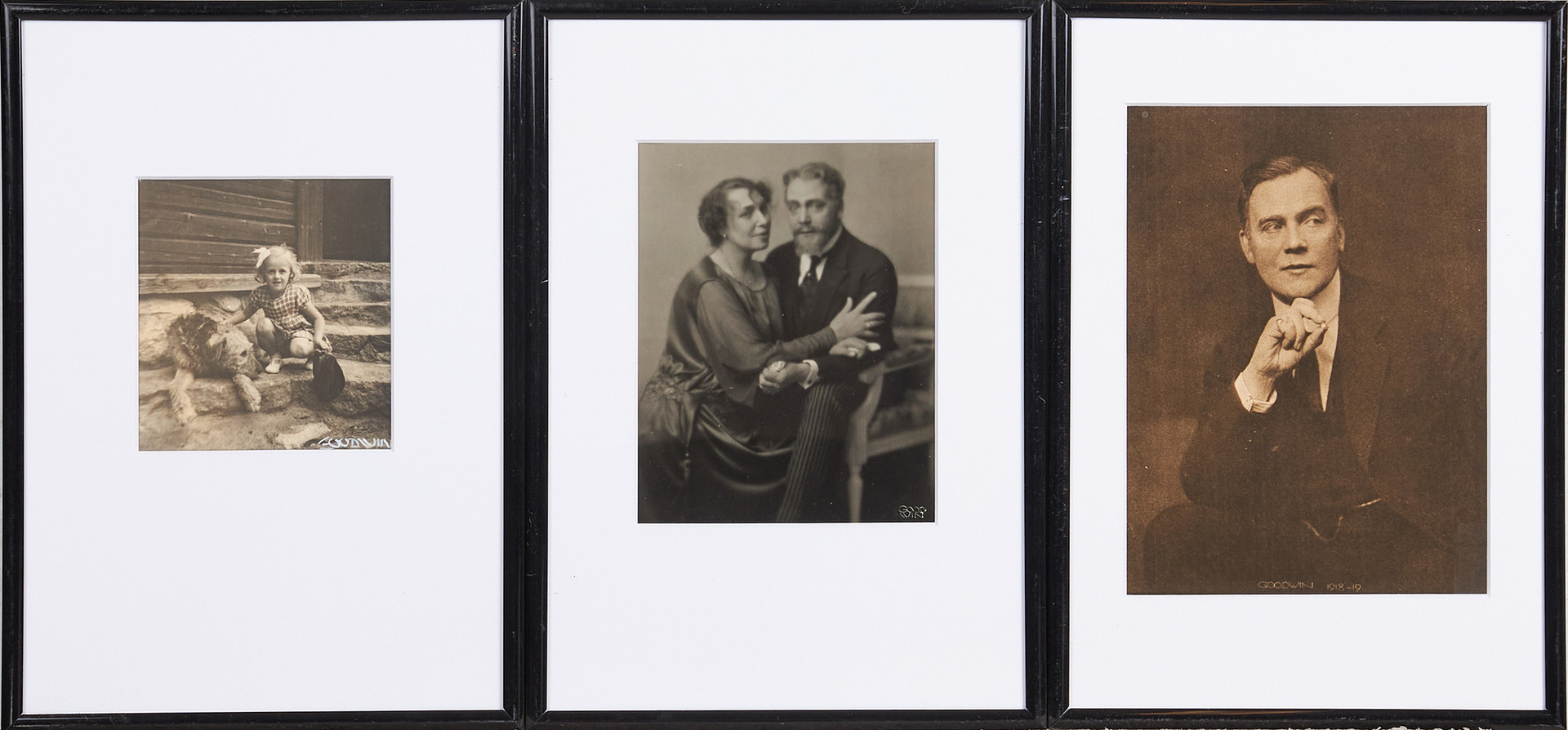 Bilder för 2298433. HENRY B GOODWIN. (1878-1931): "Flicka och Tott ...