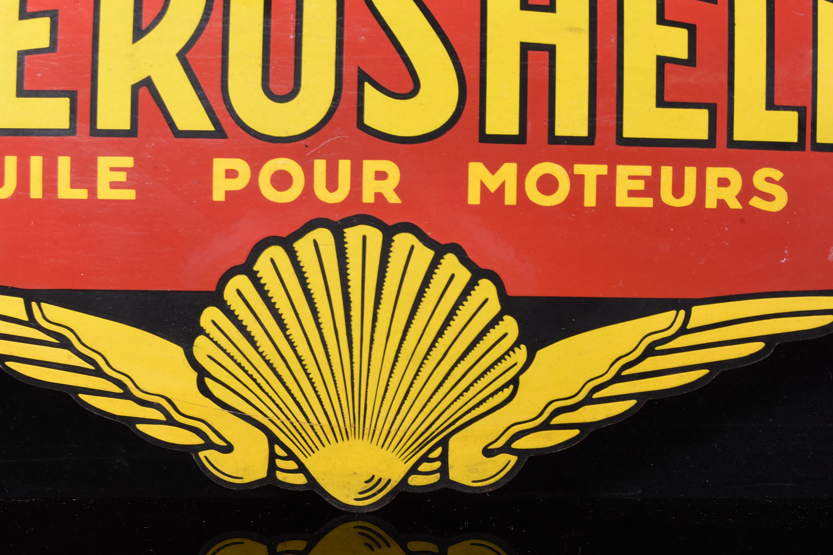 Images for 2309418. ENAMEL SIGN, Aeroshell, modern manufacture. - Auctionet