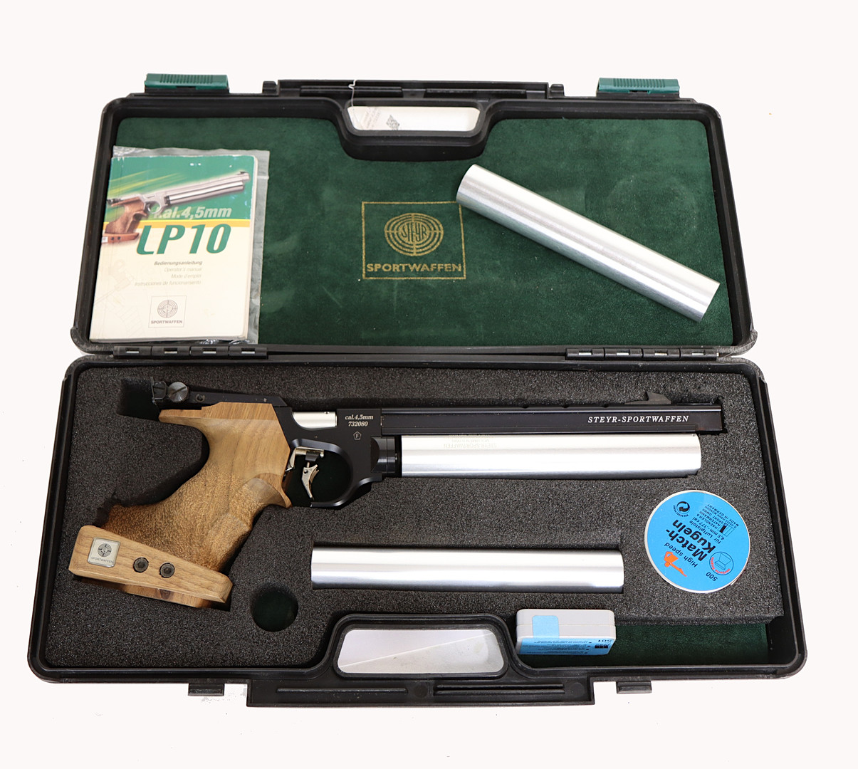 Billeder til 2356088. LUFTPISTOL, Enkeltskud, mærke Steyr, model LP-10 ...