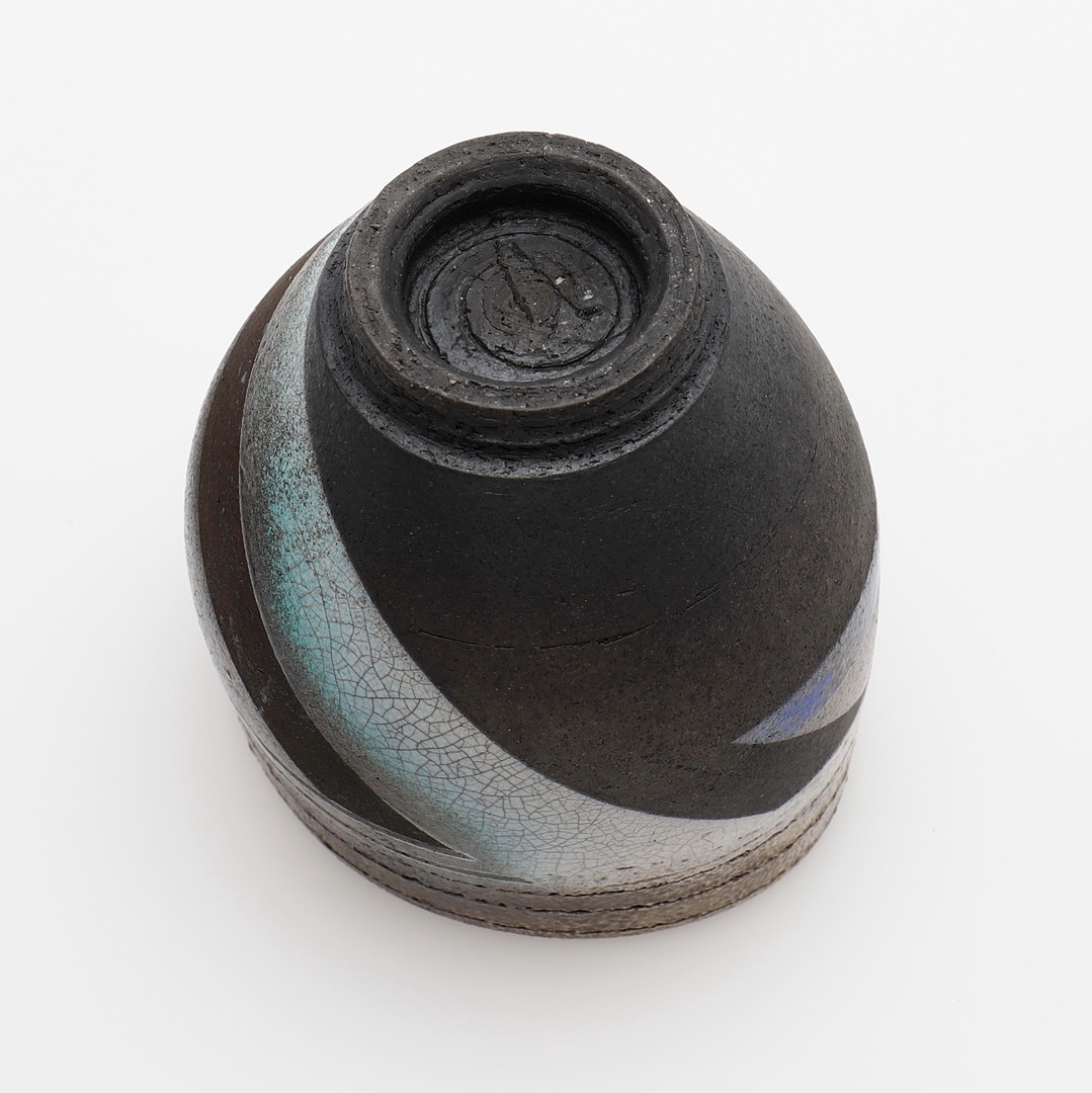 Billeder til 2363181. DAVID JONES (FÖDD 1953). VASE, RAKUTE TEKNIK ...