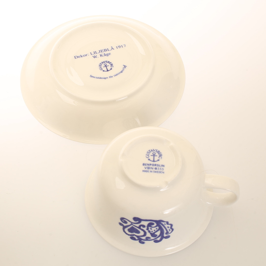 Images for 2363452. COFFEE CUPS with saucers, 6 pieces, porcelain ...