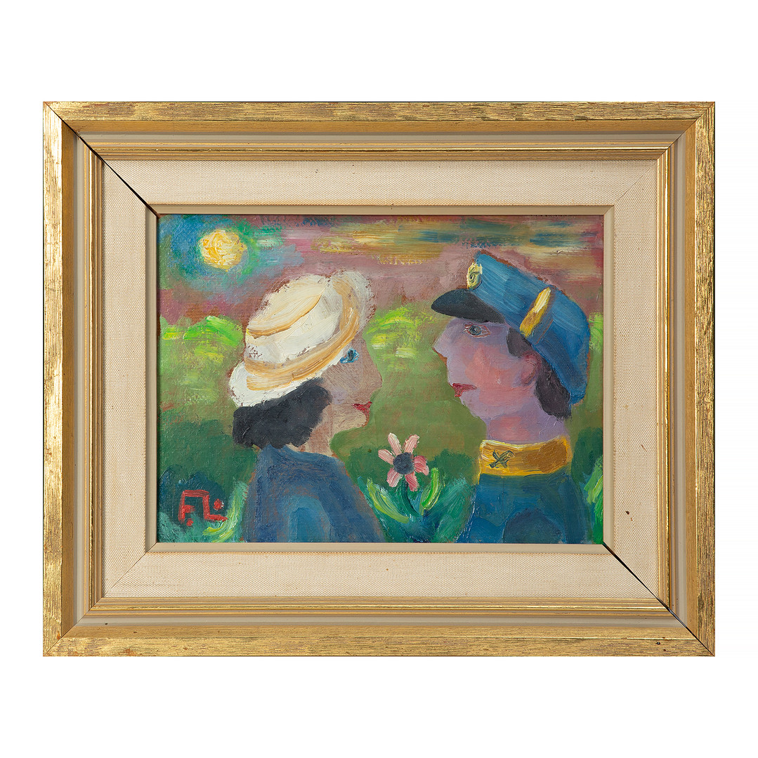 Images for 2378510. FRANS LARSSON, oil on Board, signed and dated 1948 ...