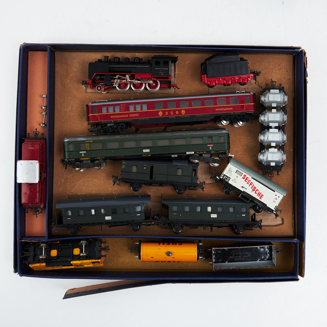 Images for 2382824. FLEISCHMANN TRAIN SET, gauge Ho, 1950-60s ...