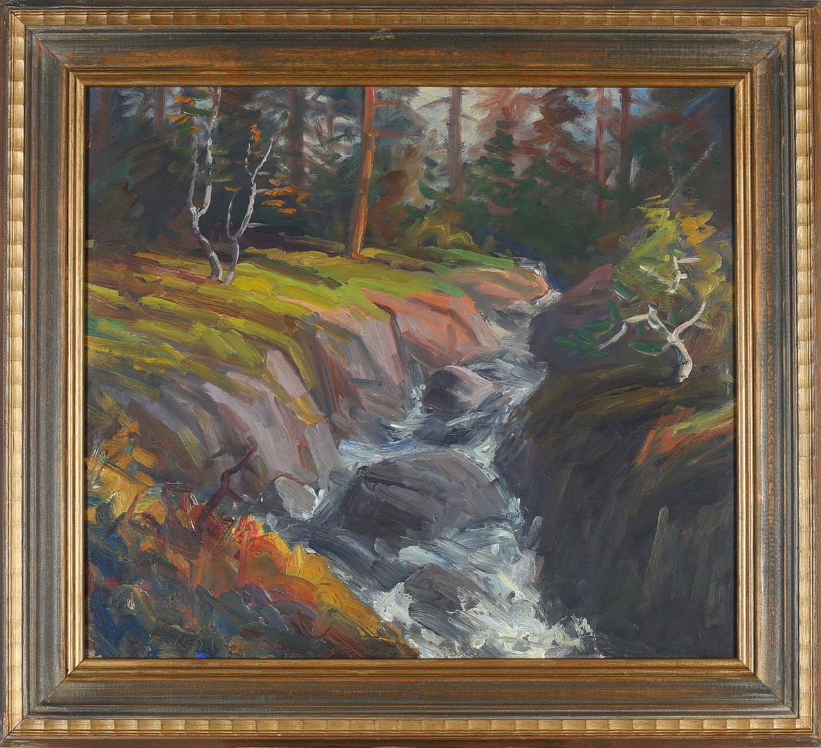 Images for 2390682. OIDENTIFIERAD KONSTNÄR. Oil on Board, forest ...