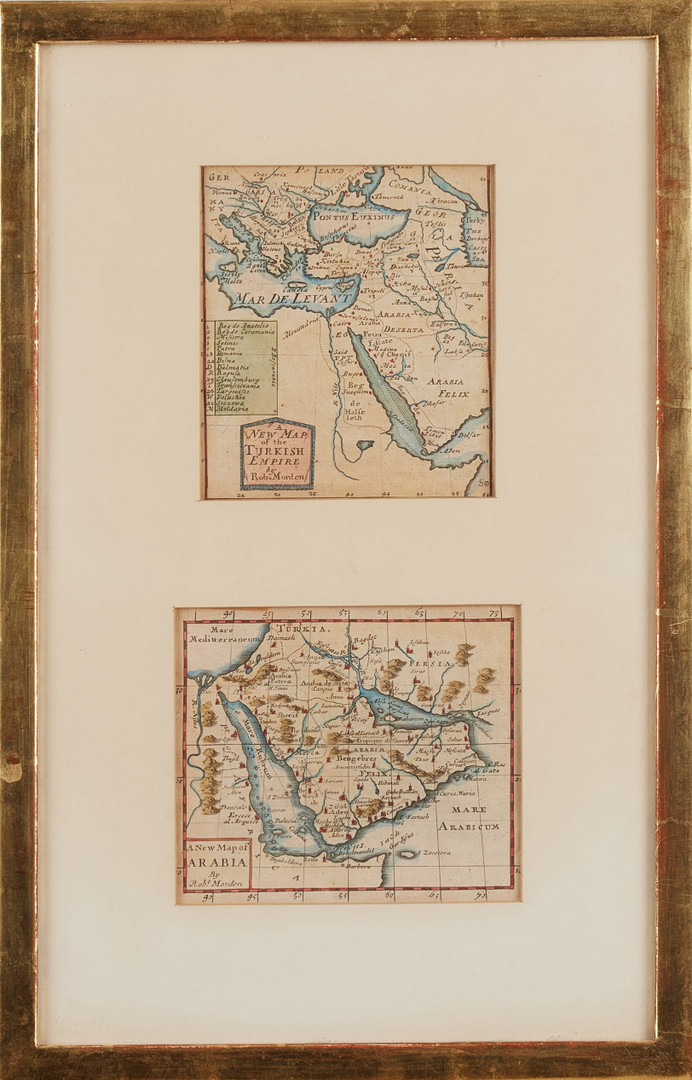 Images for 2398120. MORDEN, ROBERT. A new map of Arabia and A new map ...