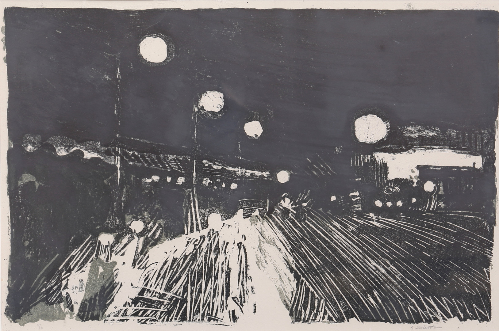 Images for 2410383. ERLAND MELANTON. Lithograph, signed and numbered 4/ ...