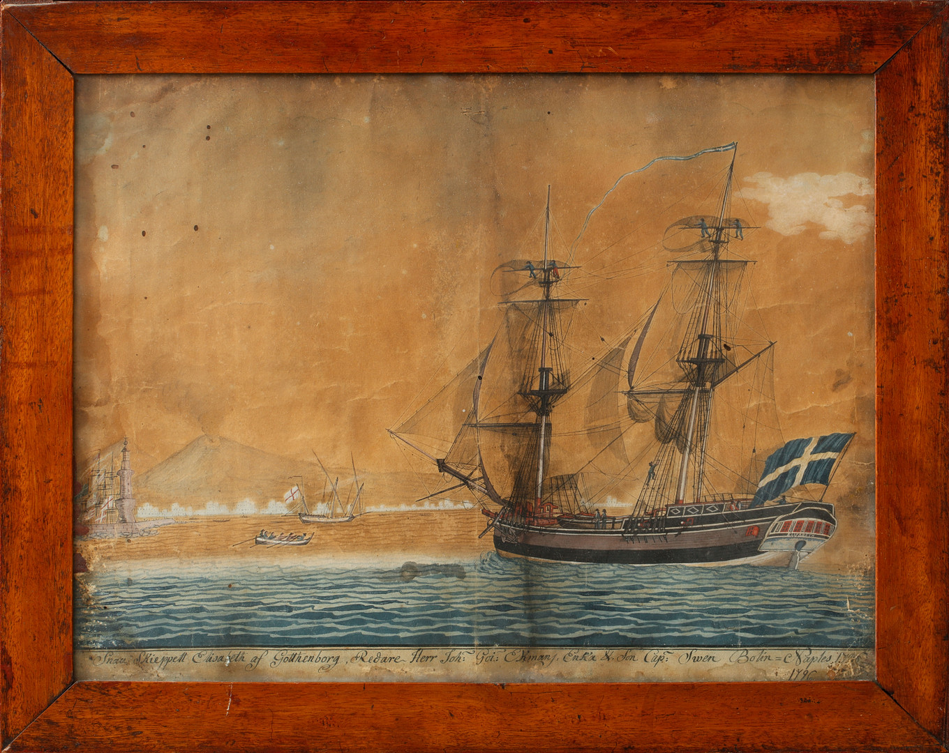 Images for 2451699. OKÄND KONSTNÄR. Ship portrait of Elisabeth of ...