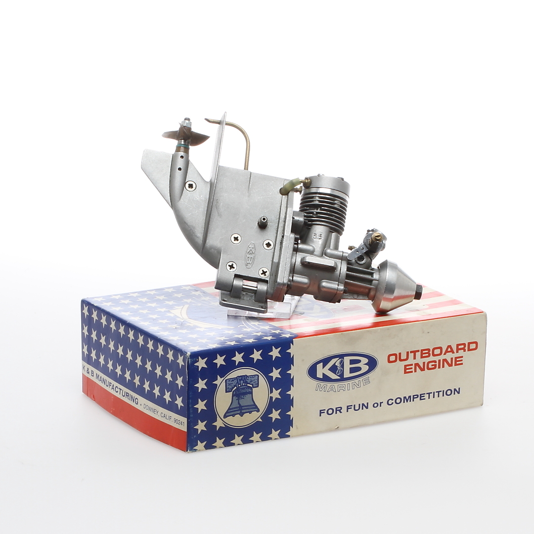 Images for 245594. MODEL ENGINE KB Marine 3.5 Cc. USA in original box ...
