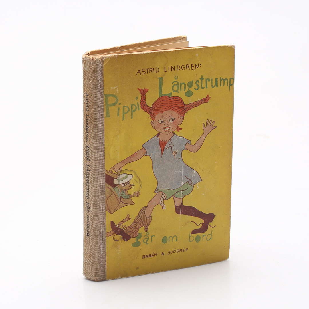 Bilder för 2461128. BOK, "Pippi Långstrump går om bord", Astrid ...