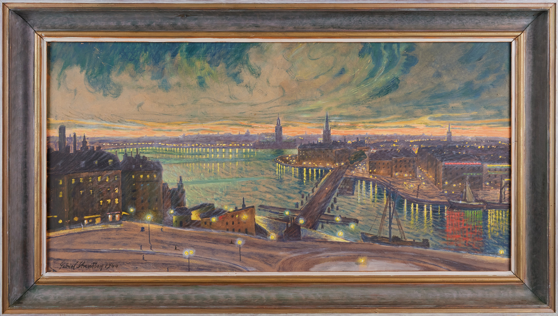 Bilder för 2462166. GABRIEL STRANDBERG (1885-1966). Stockholmsmotiv ...