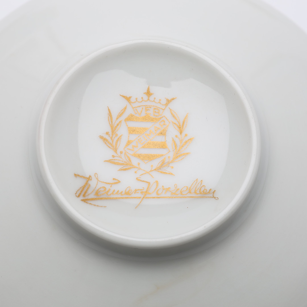 Images for 2481744. TEA SET, 7 parts, Weimar porcelain, Peter Smalun ...